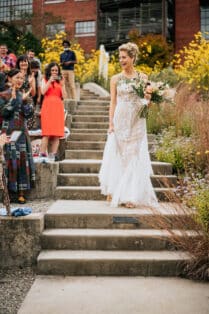 Virtue Events Planned a Fall Wedding at the Haw River Ballroom