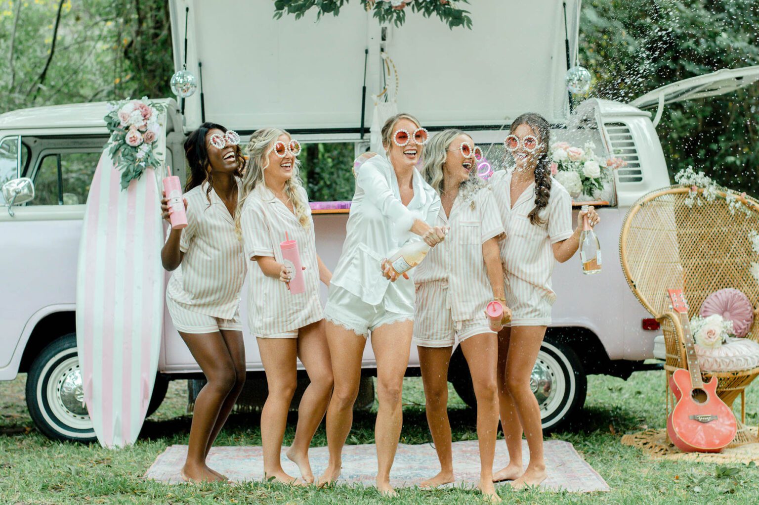 Retro Bachelorette Party with Pinup Studio | Heart of NC Weddings