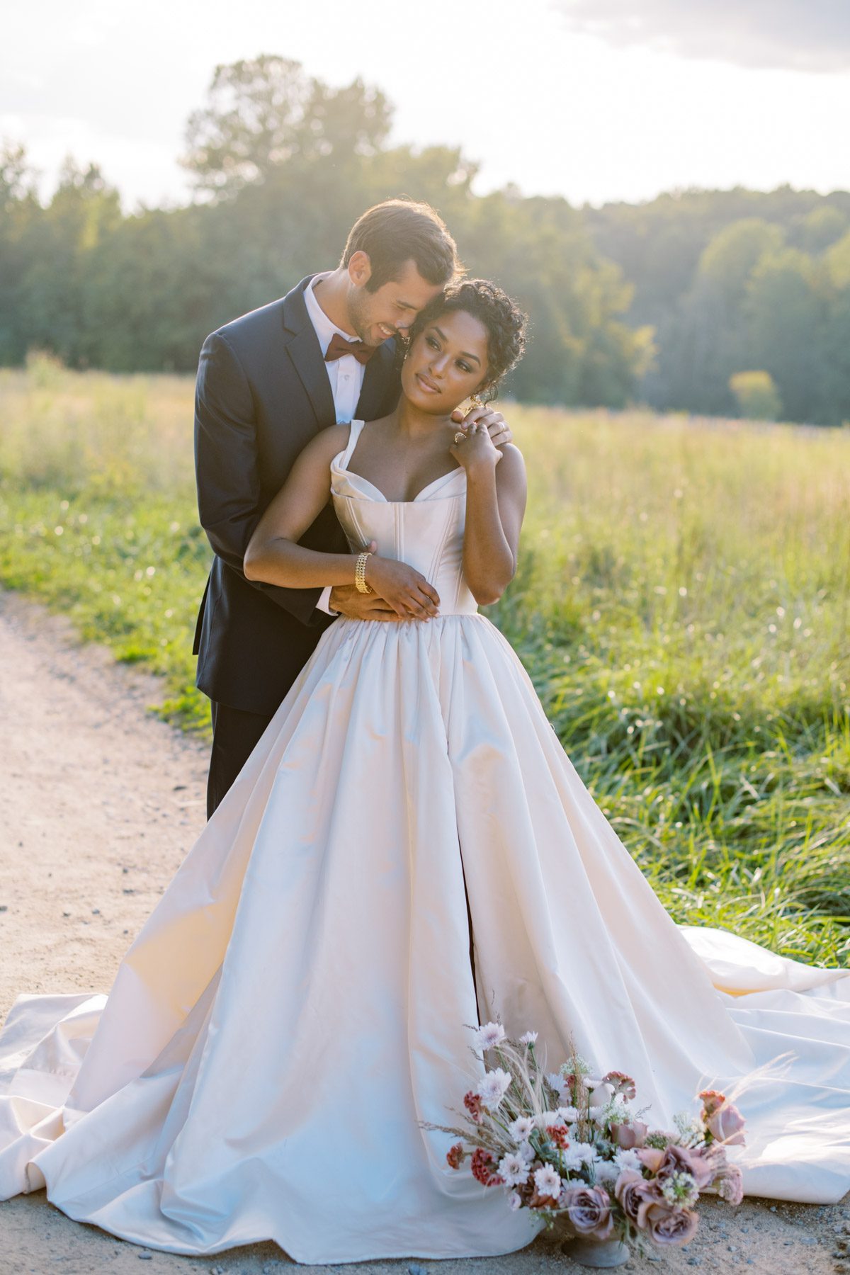 Misty by Lazaro on the 2023 Cover | Heart of NC Weddings