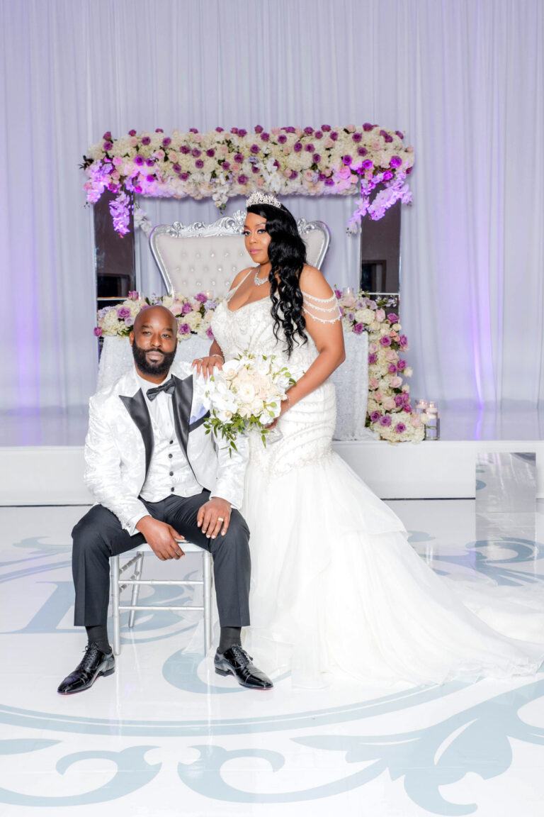 An Event Lady Production Creates a Fairytale Glam Wedding