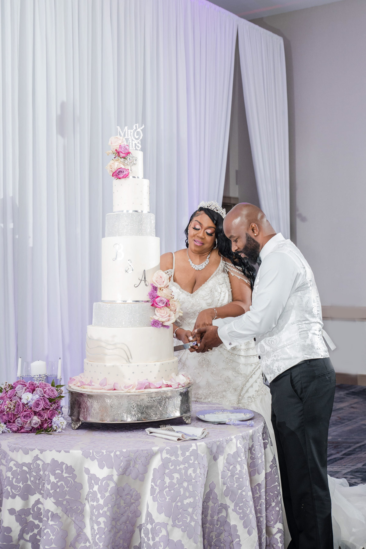 An Event Lady Production Creates a Fairytale Glam Wedding