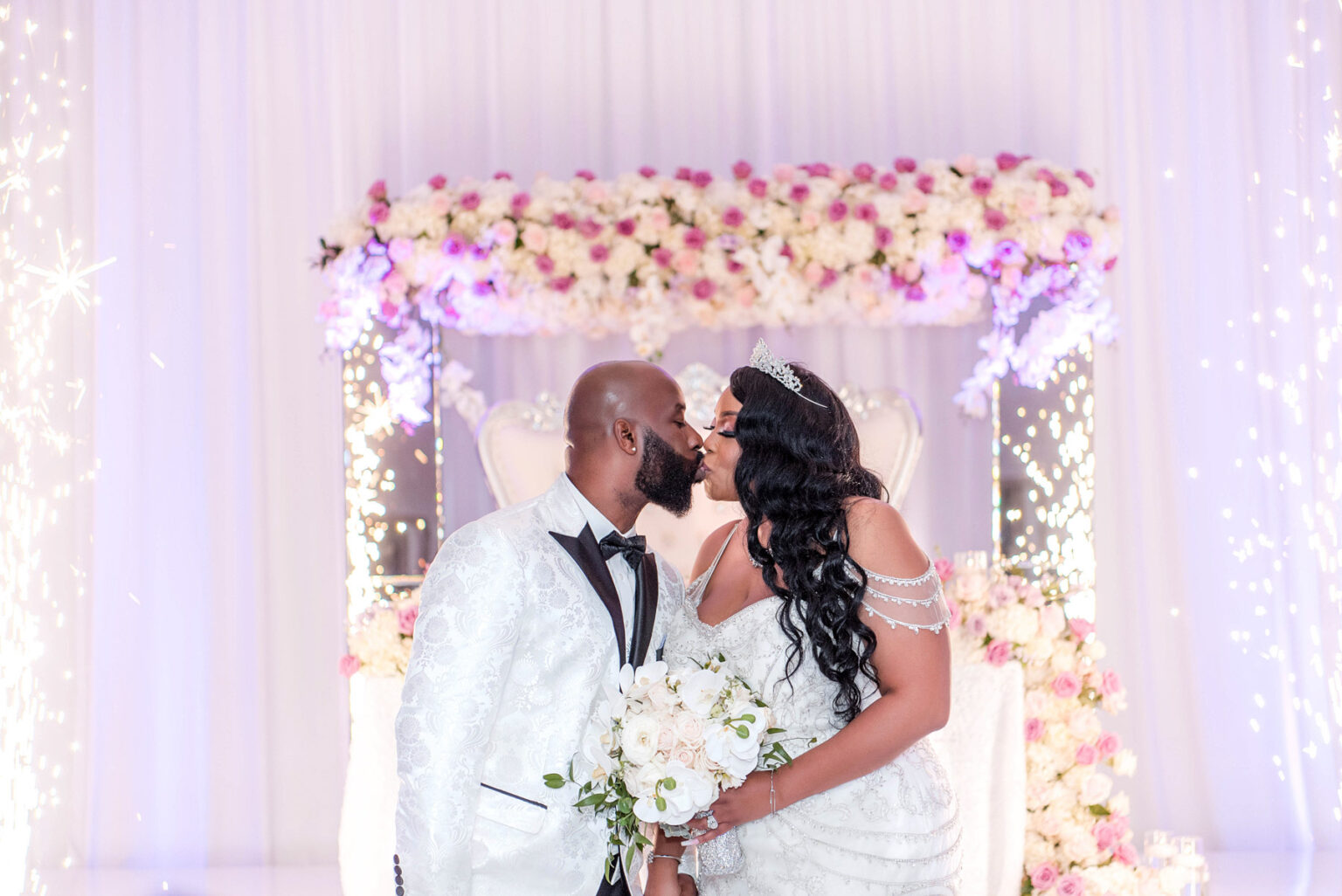 An Event Lady Production Creates a Fairytale Glam Wedding