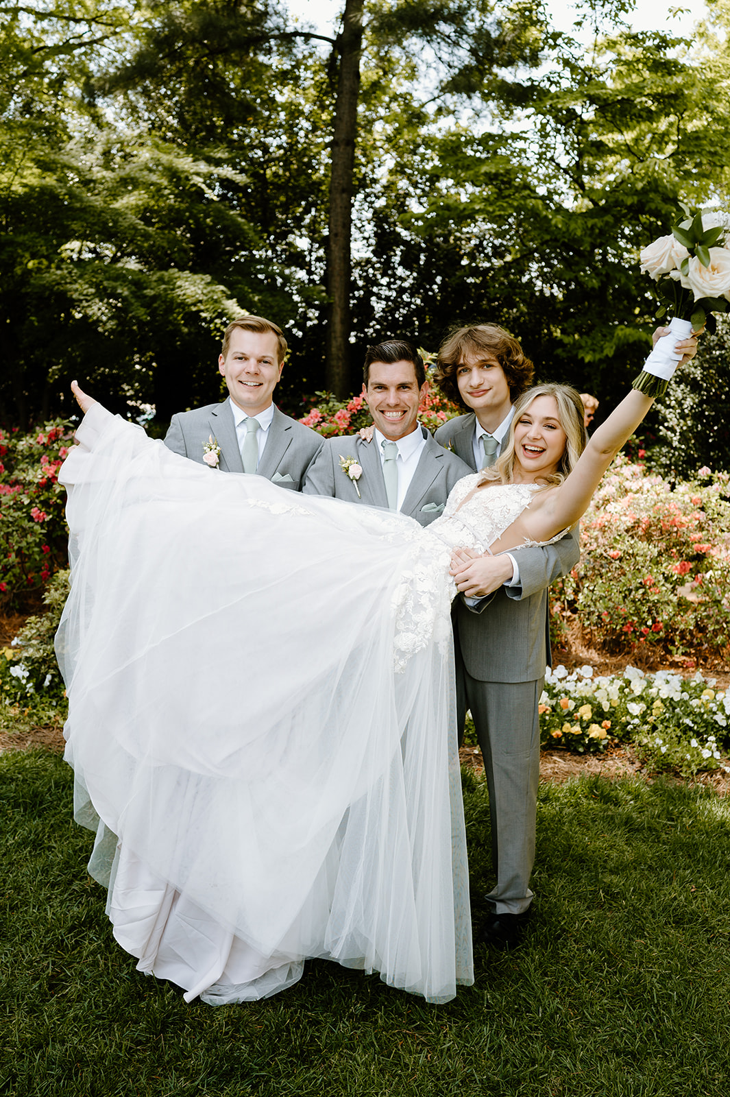 Sentimental Garden Wedding in Raleigh