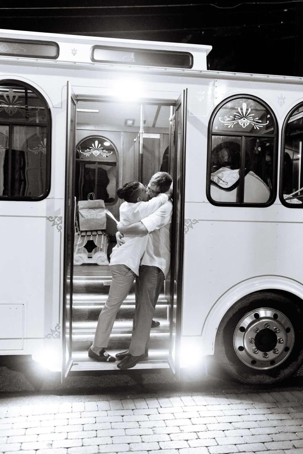 Burgundy and Blue Wedding at Garner's Industrial Modern Venue